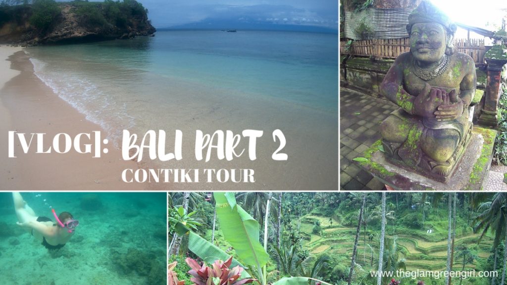 Video Bali Vlog Part 2 The Glam Green Girl